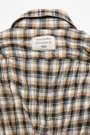 Acne Studios Check Button-up Shirt