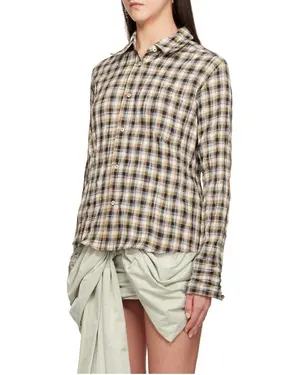Acne Studios Check Button-up Shirt