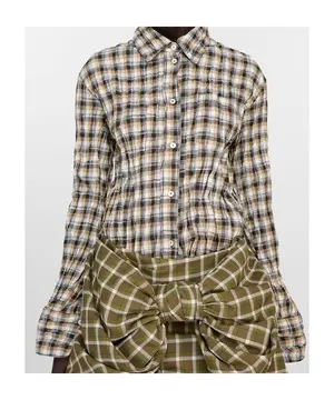 Acne Studios Check Button-up Shirt