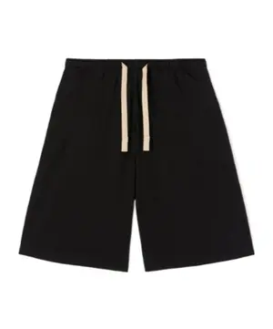 Palm Angels Bermuda Shorts With Palm Tree Print
