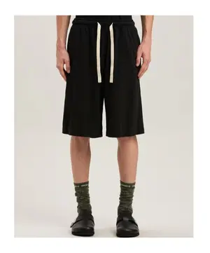Palm Angels Bermuda Shorts With Palm Tree Print