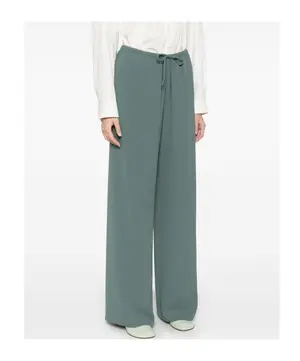 Dries Van Noten Drawstring Straight-leg Trousers