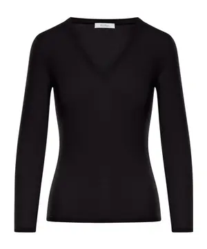 Max Mara V-neck Long-sleeved Jumper