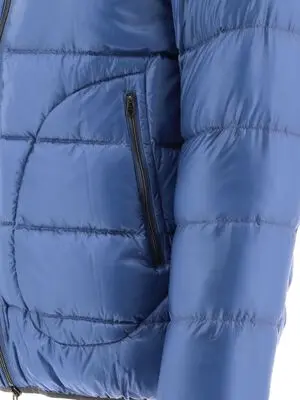 Herno Ultralight Hooded Padded Down Jacket - Blue