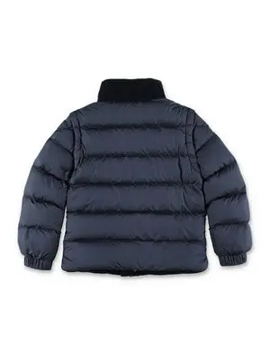 Moncler Long-sleeved Down Jacket With Stand Collar
