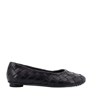 Bottega Veneta Intrecciato Slip-on Ballerina Flats