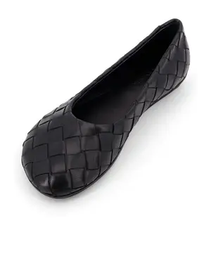 Bottega Veneta Intrecciato Slip-on Ballerina Flats