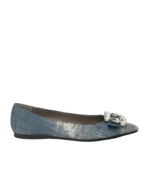 Roberto Festa Aby Flat Shoes With Embellished Buckle