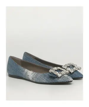 Roberto Festa Aby Flat Shoes With Embellished Buckle