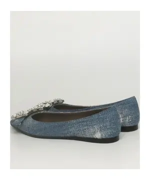 Roberto Festa Aby Flat Shoes With Embellished Buckle