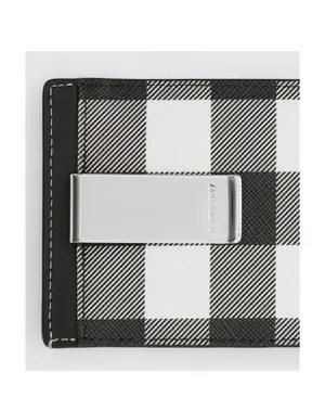 Burberry Check-print Card Case