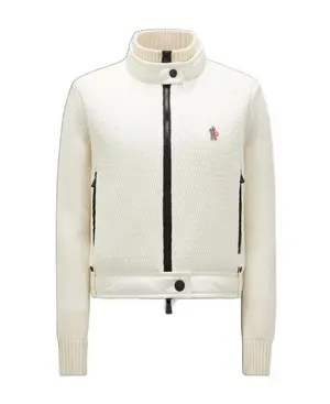 Moncler Wool Zip-up Cardigan