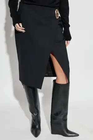 Casablanca Logo Plaque Skirt