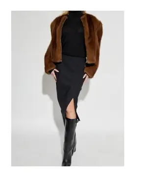 Casablanca Logo Plaque Skirt