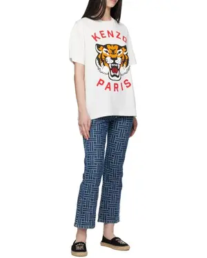 Kenzo Lucky Tiger Crewneck T-shirt