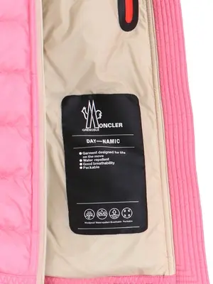 Moncler Walibi Padded Zipped Jacket - Pink