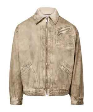 VIVIENNE WESTWOOD Washed Zip-up Jacket