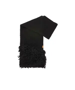Loewe Scarf In Alpaca Blend - Black