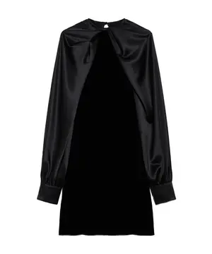 Max Mara Twist Detailed Long-sleeved Dress