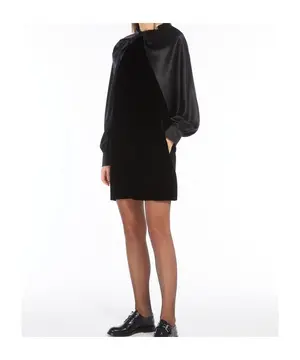 Max Mara Twist Detailed Long-sleeved Dress