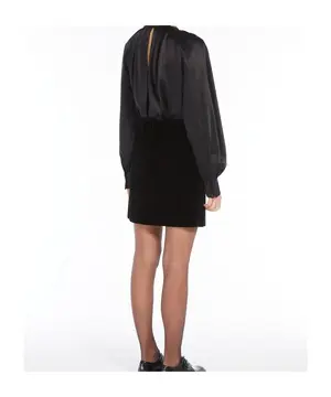 Max Mara Twist Detailed Long-sleeved Dress