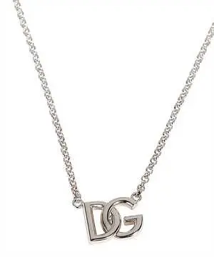 Dolce & Gabbana Logo-plaque Chain Necklace
