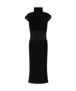 Sportmax Arabba Ribbed Midi Dress