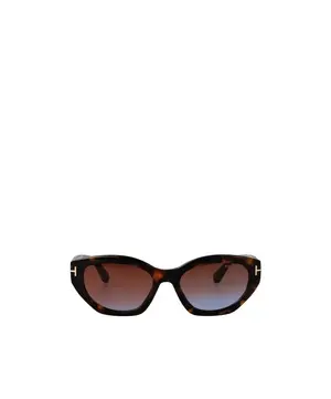 TOM FORD Geometric Frame Sunglasses - Multicolor