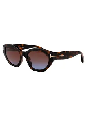 TOM FORD Geometric Frame Sunglasses