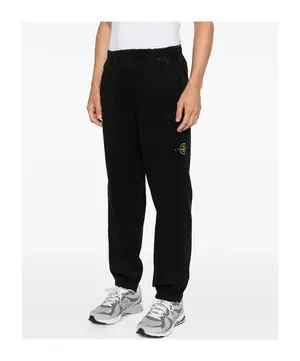 Stone Island Logo-patch Track Pants - Black