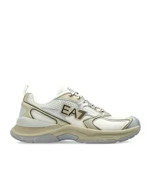 EA7 Lace-up Round Toe Sneakers