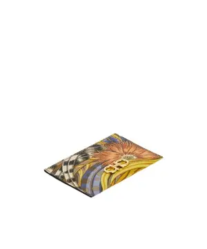 FERRAGAMO Gancini Credit Card Holder - Polychromatic
