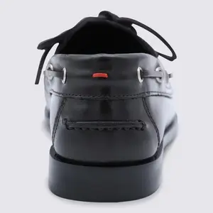 AeydĒ Harris Round Toe Lace-up Shoes - Black