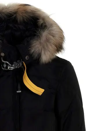 PARAJUMPERS Padded Down Coat With Fur Trimmed Hood