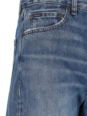 Polo Ralph Lauren Classic Straight-leg Jeans With Distressed Detailing - Blue