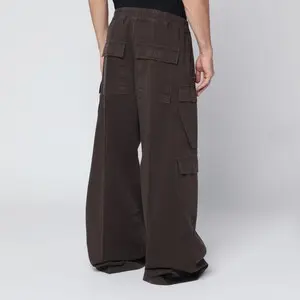 Rick Owens Wide-leg Cargo Trousers - Black
