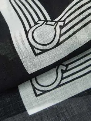 FERRAGAMO Bandeau Twilly Striped Scarf