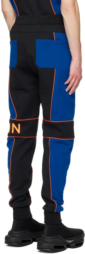 Balmain Jogging Bottoms With Logo Inserts