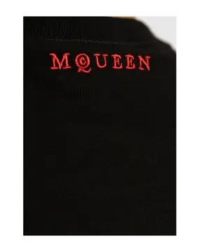 Alexander McQueen Flortal Printed Crewneck T-shirt
