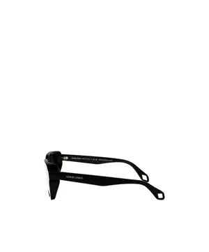 Giorgio Armani Rectangle Frame Sunglasses