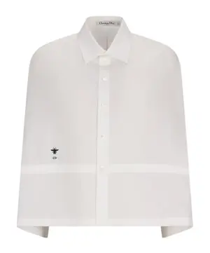 Dior Button-up Pointed Collar Shirt - No