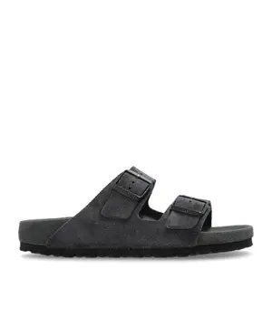 BIRKENSTOCK Arizona Suede Sandals - Grey