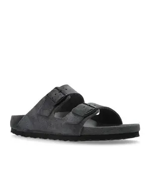 BIRKENSTOCK Arizona Suede Sandals - Grey
