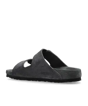 BIRKENSTOCK Arizona Suede Sandals - Grey