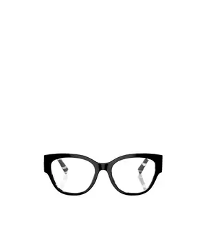 Dolce & Gabbana Oval Frame Eyeglasses - Black