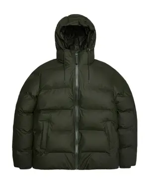 Rains Hooded Down Jacket
