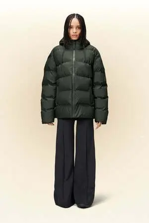 Rains Hooded Down Jacket