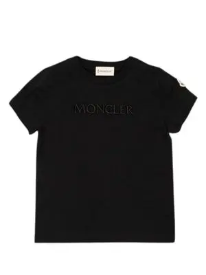 Moncler Logo Embroidered T-shirt