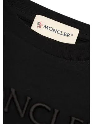 Moncler Logo Embroidered T-shirt