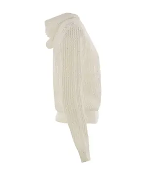 Peserico Sequined Hooded Knitwear